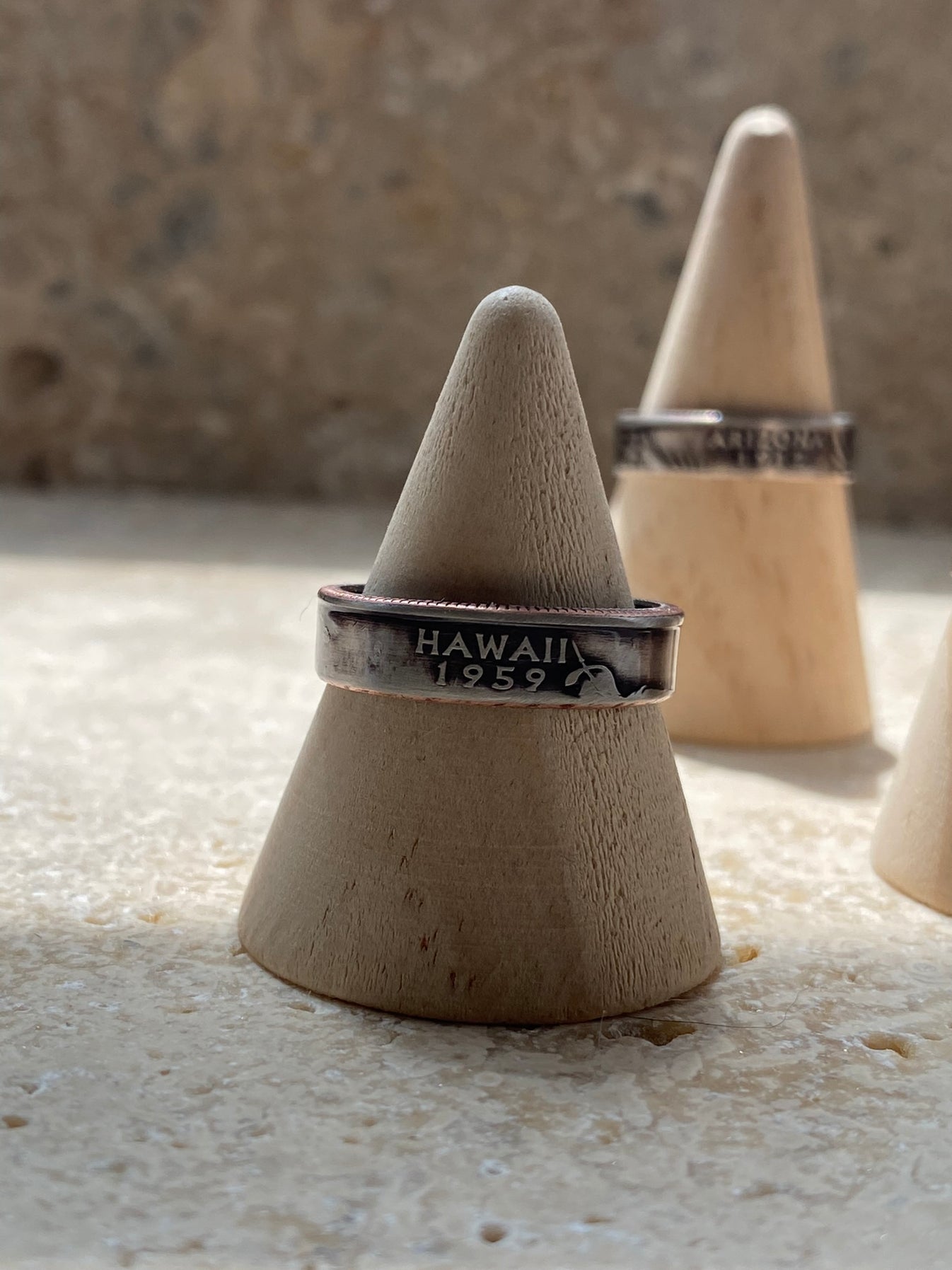 Hawaii Coin Ring – CUSTOM COIN RINGS